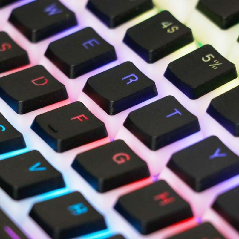 Jual Rexus Mx9p / Mx9 Pudding Tkl Rgb Gaming Keyboard - Brown Switch ...