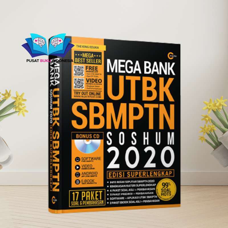 Jual BUKU BELAJAR PELAJARAN SOAL TES UTBK SBMPTN MEGA BANK SOSHUM SMA ...