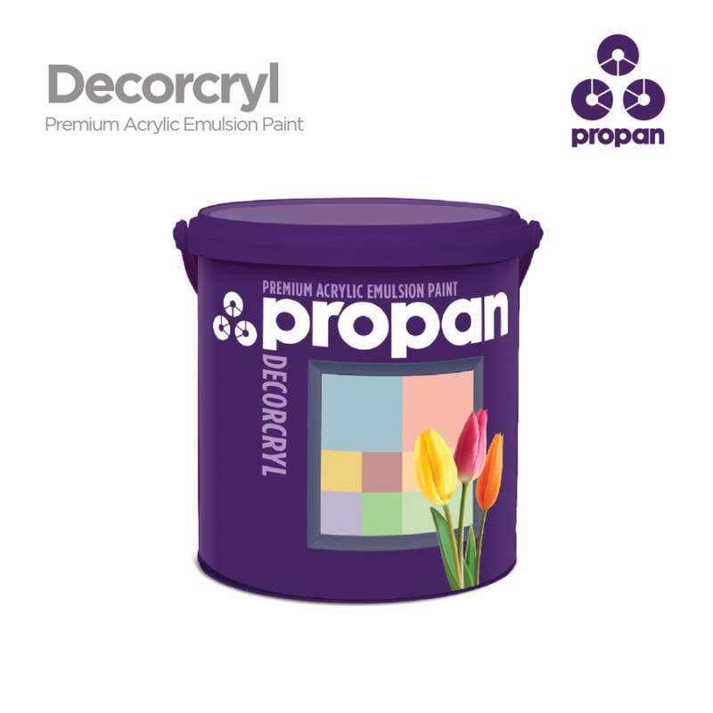 Promo Cat Tembok Propan Decorcryl White 9101 2,5 Liter Diskon 5% di Seller Roda Selatan ...