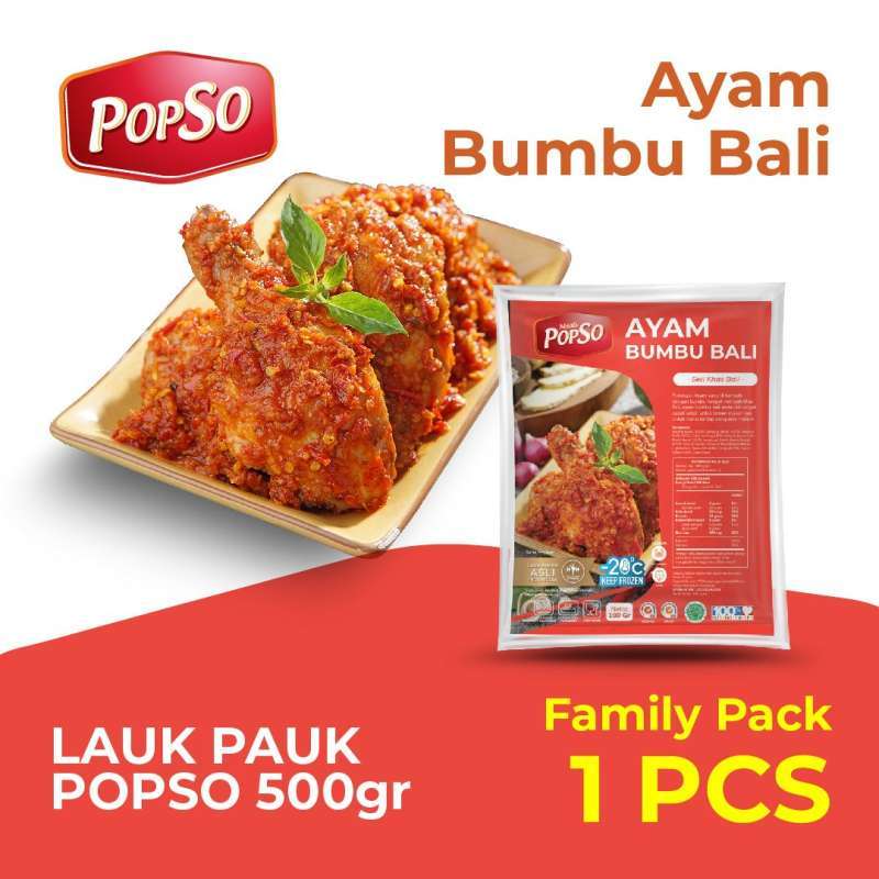 Jual Popso Ayam Bumbu Bali Balinese Chicken Spicy [500 Gram] di Seller ...