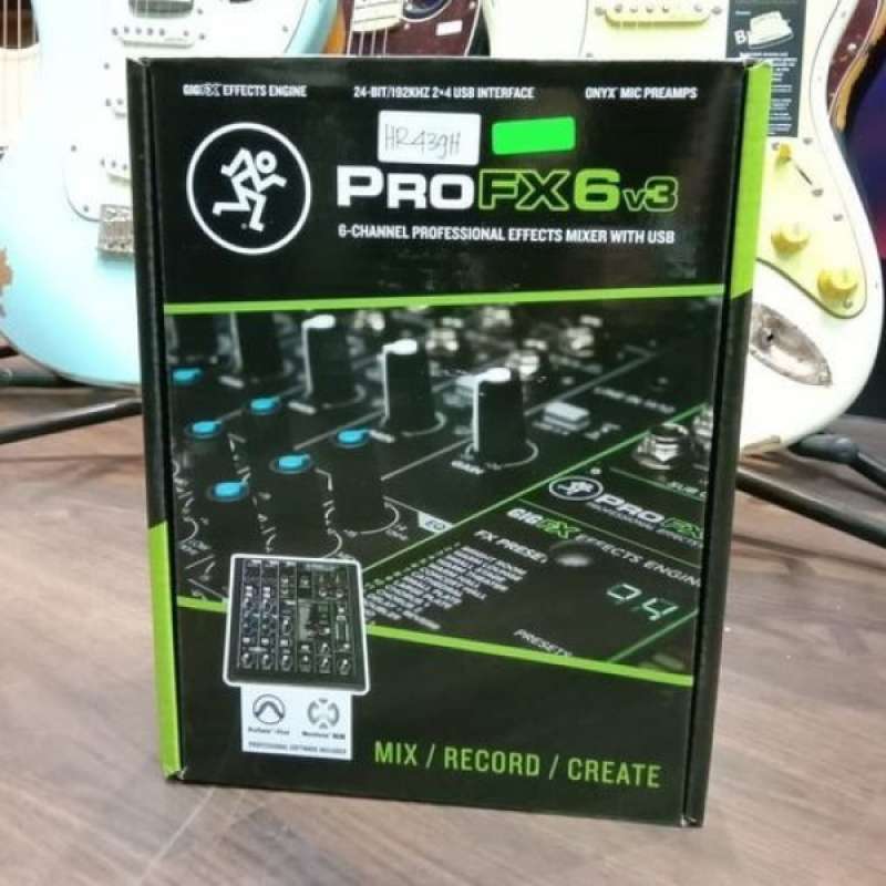 Promo Mackie Pro Fx6 V3 6-Channel Mixer With Usb And Effects Diskon 14% ...