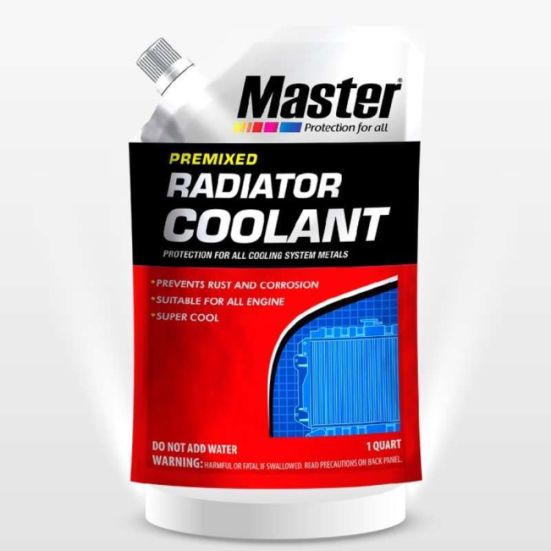 Jual Master Radiator Coolant 1 Liter - Air Radiator Red di Seller JDO ...