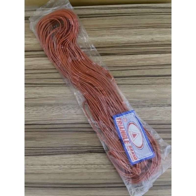 Jual Tali elastis bulat 2 mm per roll/tali sengkelit/ tali karet bulat ...