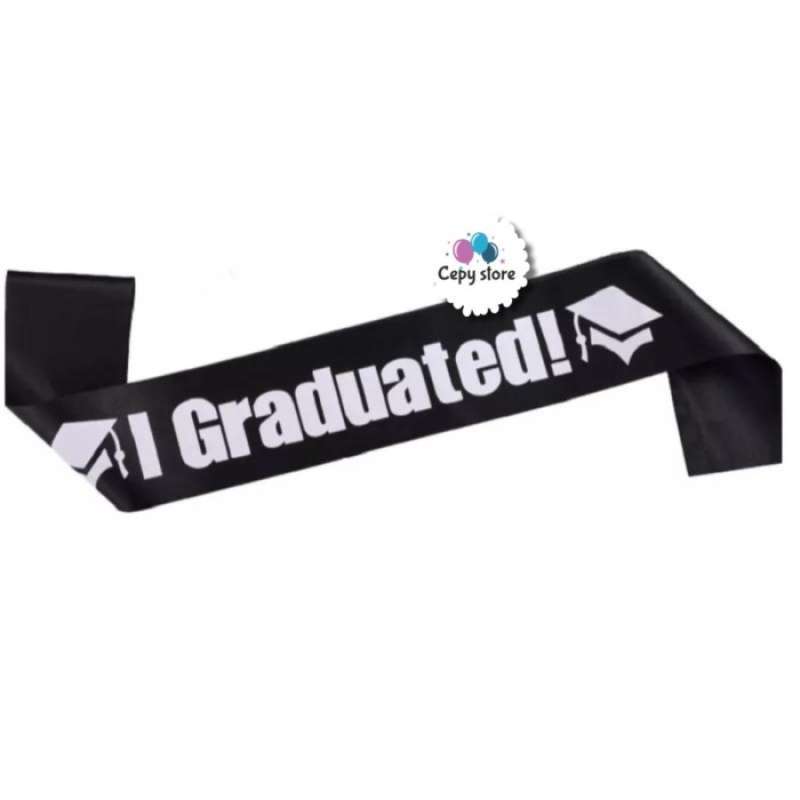 Selempang Wisuda Hitam Original - Harga & Model Terbaru Juli 2024 | Blibli