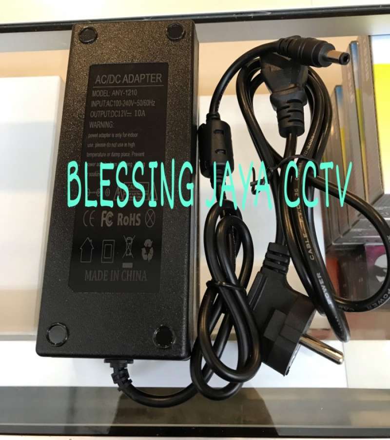 Jual Adaptor 12v 10a Power Supply 12 Volt 10 Ampere Kualitas Mantap Bos ...