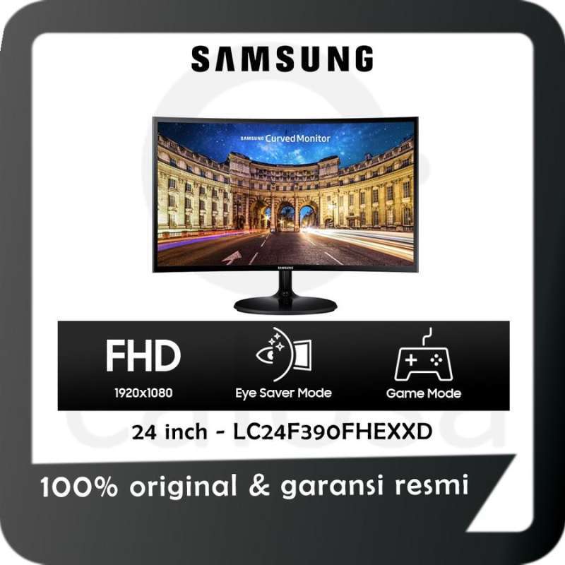 Jual SAMSUNG Curved LED LCD Monitor 24 Inch LC24F390FHEXXD Garansi ...