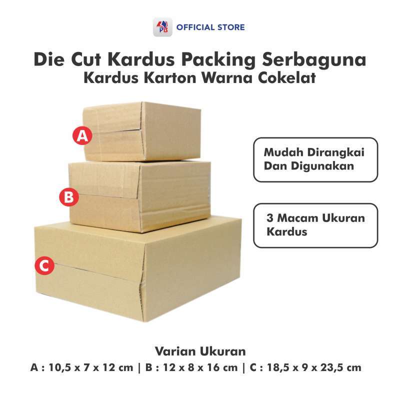 Jual Kardus Box Die Cut Warna Original Harga Termurah Februari 2024 ...
