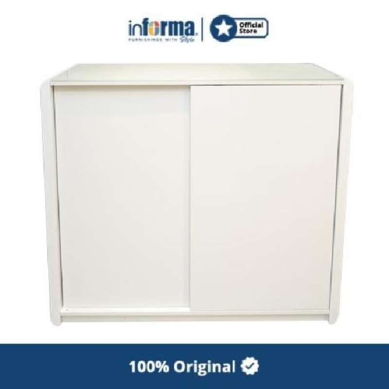 Jual Informa - Dolce Kabinet Dengan 2 Pintu Geser - Putih di Seller ...