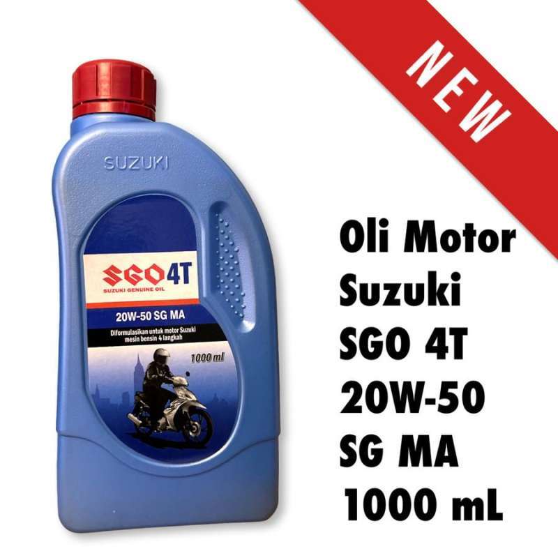 Jual OLI MOTOR SUZUKI SGO 4T 20W-50 SG MA 1L AS574 di Seller SENTRA BAUT - Kota Depok, Jawa ...
