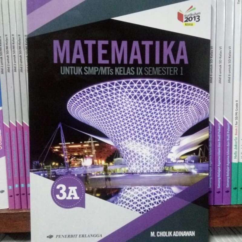 Jual Matematika 3A SMP/MTs kelas 3 semester 1. SMP kelas 9 (IX) di ...