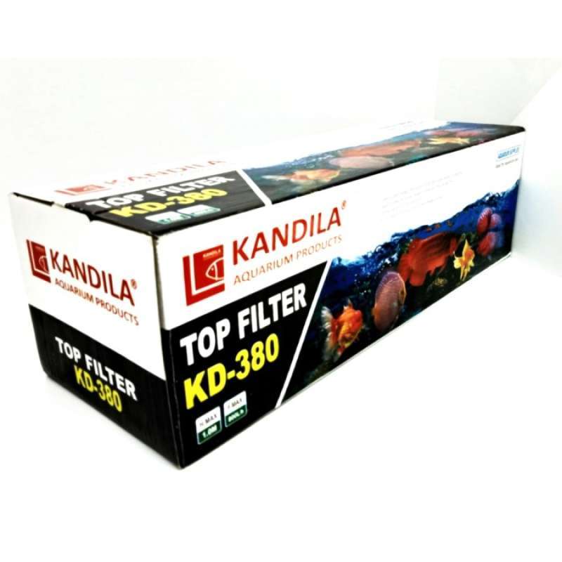 Jual Kandila Top Filter Aquarium Filter Atas Komplit 3in1 KD-380 di Seller A2 Pet Shop - Tugu ...