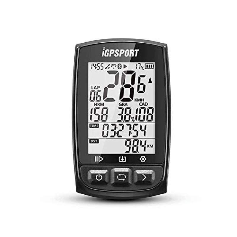 Jual iGPSPORT GPS Bike Computer Big Screen with ANT+ Function iGS50E ...