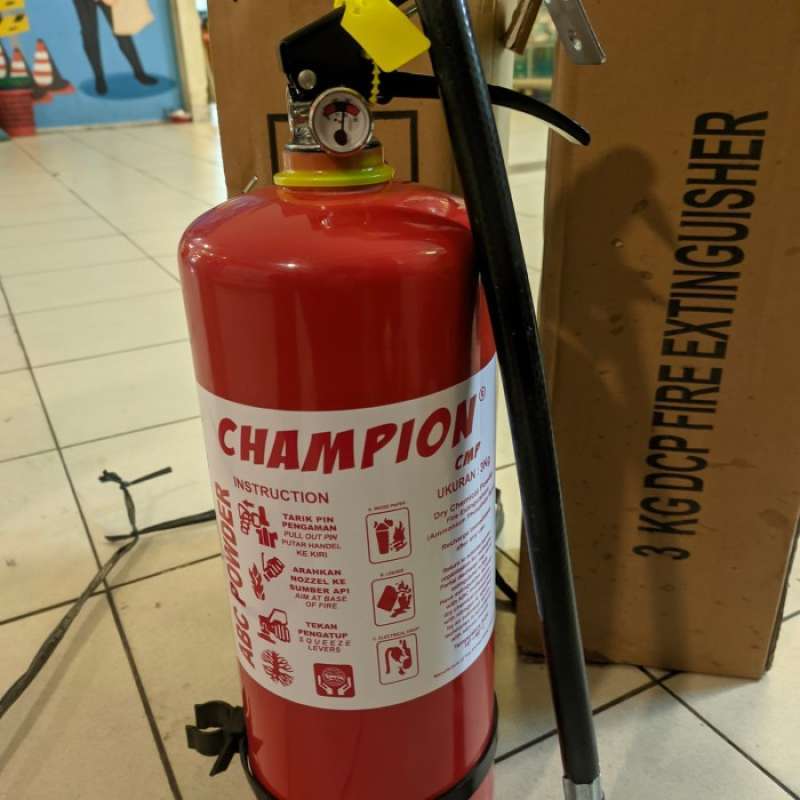 Jual Tabung Apar Champion 3kg - Dry Powder Chemical ABC Berkualitas di ...