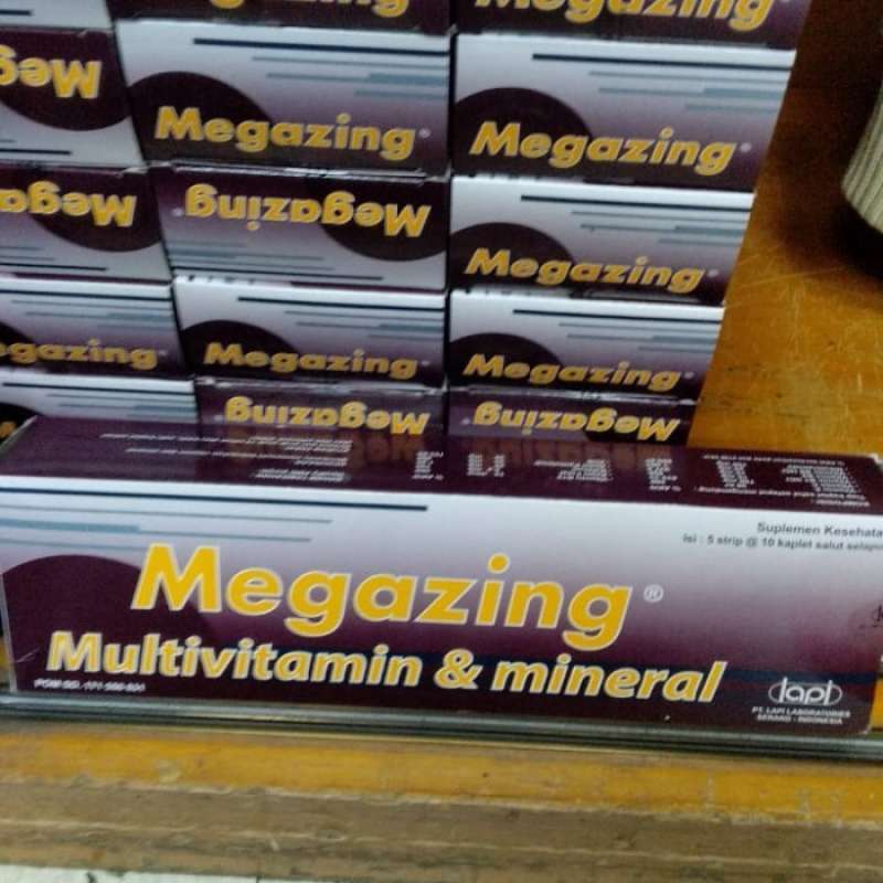 Jual megazing multivitamin vitamin di Seller Pegazuz Store - Grogol ...