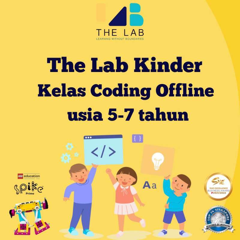 Promo The Lab Kinder - Kelas Coding Untuk Usia 5-7 Tahun - 2 Term ...