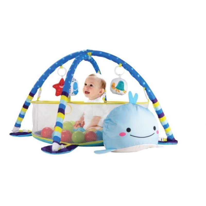Promo Bebe Smart Triple Fun Ball Pit (Playmat Mandi Bola Bayi) Diskon ...