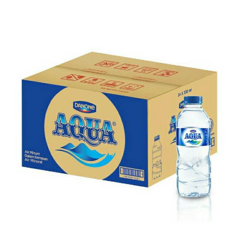 Jual Aqua Air Mineral [1 Dus @24 /@ 330 mL] di Seller TOKO SENTOSA ...