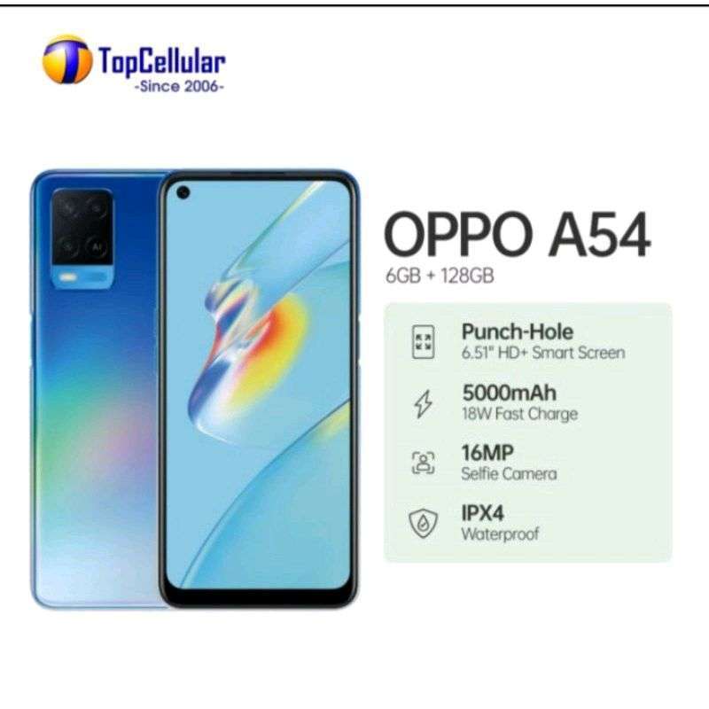 Jual Hp Oppo A54 8 Ram Spesifikasi Original, Murah & Diskon Harga Juli ...