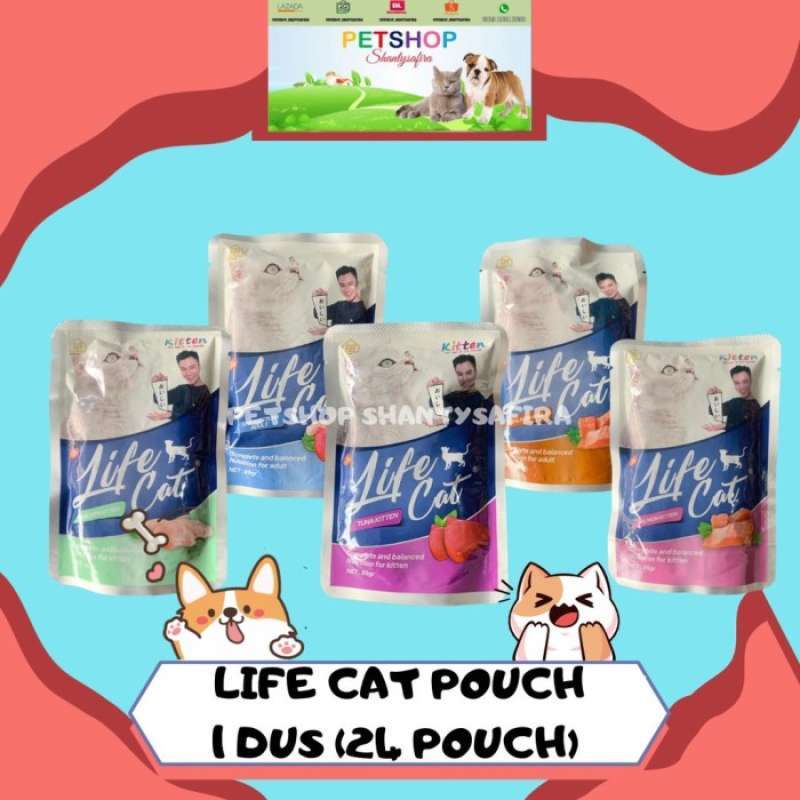 Jual LIFE CAT 85 GR KEMASAN DUS ISI 24 PCS di Seller Alfa Toserba Abadi ...