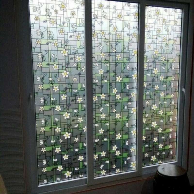 Jual Sticker/stikcker Kaca/stiker Kaca Film Motif/stiker Sanblas Polos ...