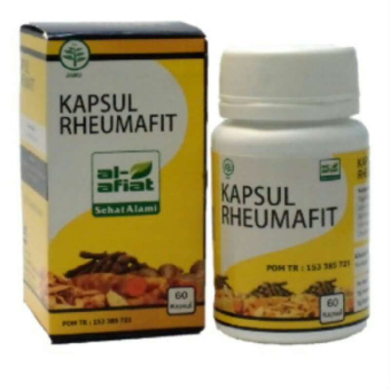 Jual Kapsul Rheumafit Original Herbal Asam Urat Rematik Nyeri Sendi Dan