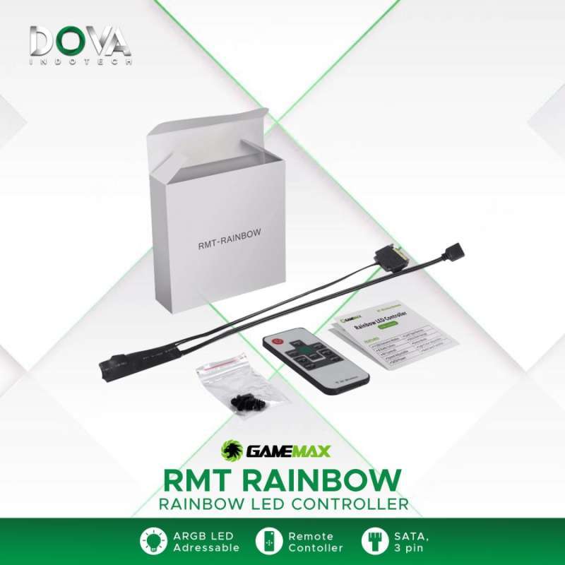 Jual GAMEMAX RMT-RAINBOW REMOT ( ARGB ) di Seller JCM Store ...