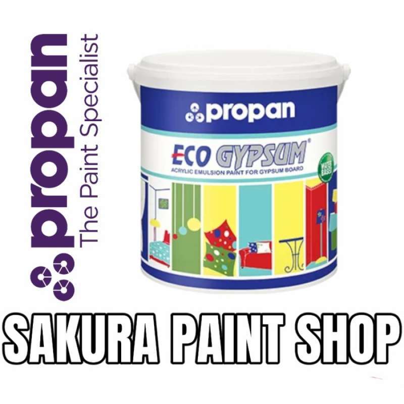 Promo Propan Eco Gypsum 4050 White 9101 / Cat Gypsum Board Diskon 14% ...