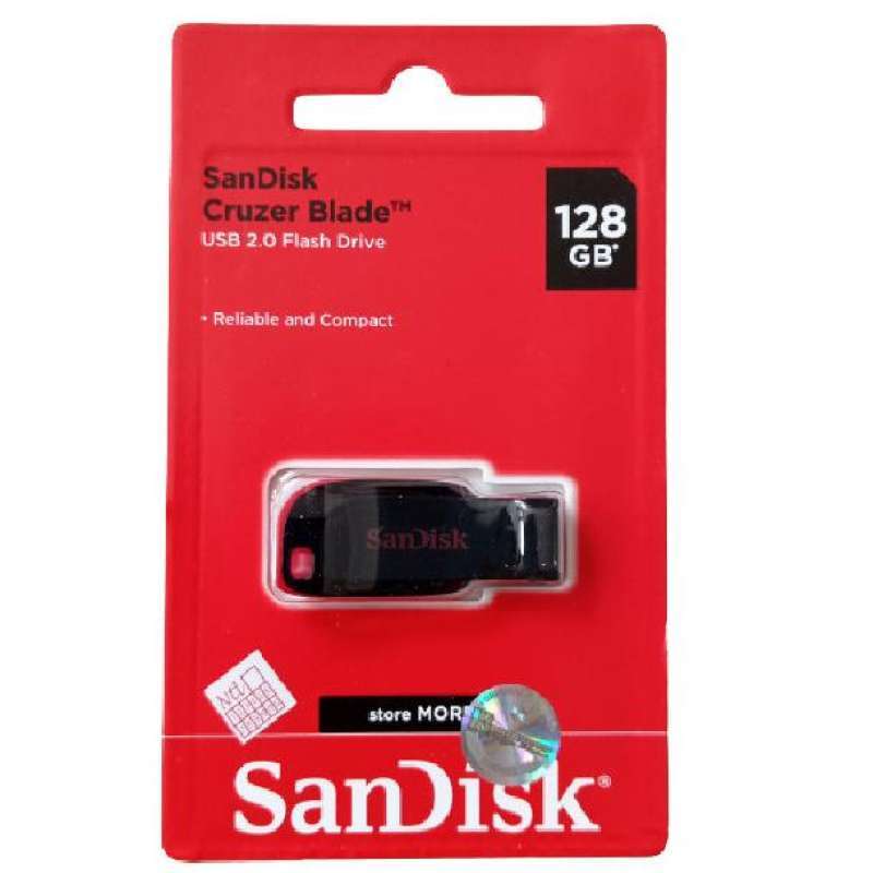 Jual Flash Disk Sandisk Cruzer Blade Cz50 128gb Usb 2.0 Di Seller ...
