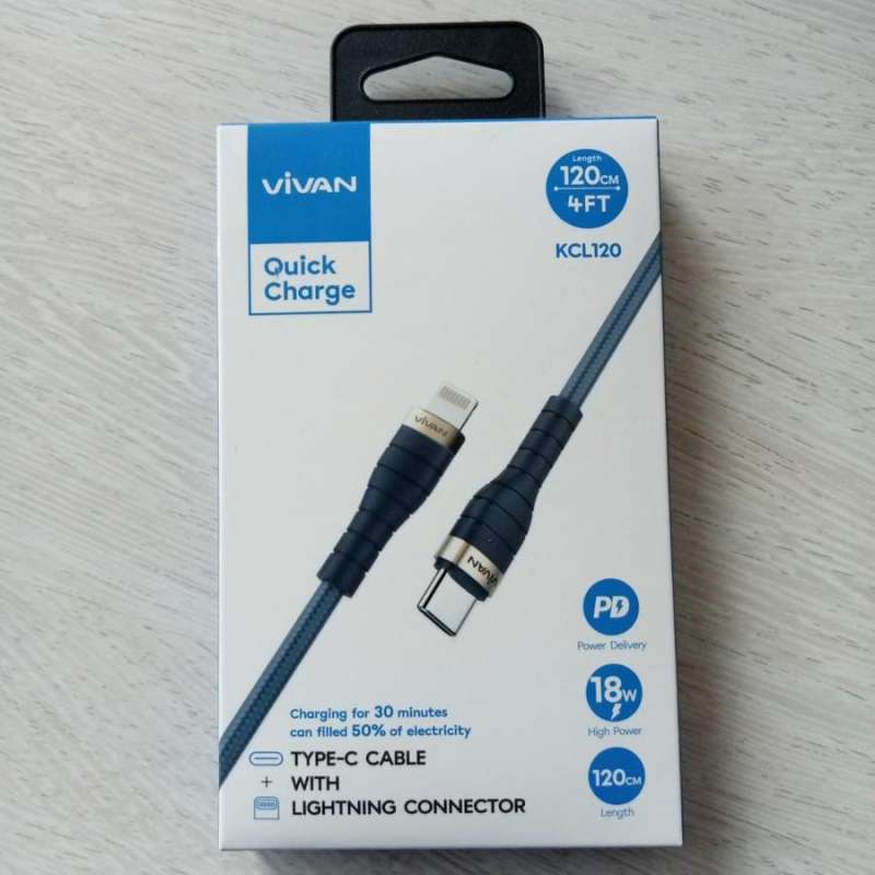 Jual Kabel Vivan Kcl Type C To Lightning Connector Cm W Di Seller Nafiri Grosir