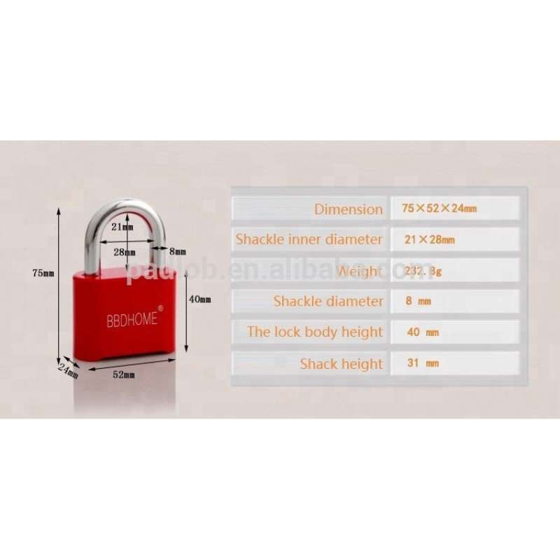 Jual Gembok Wasaka Padlock 4 Digits Combination Key Anti Air Anti Karat ...