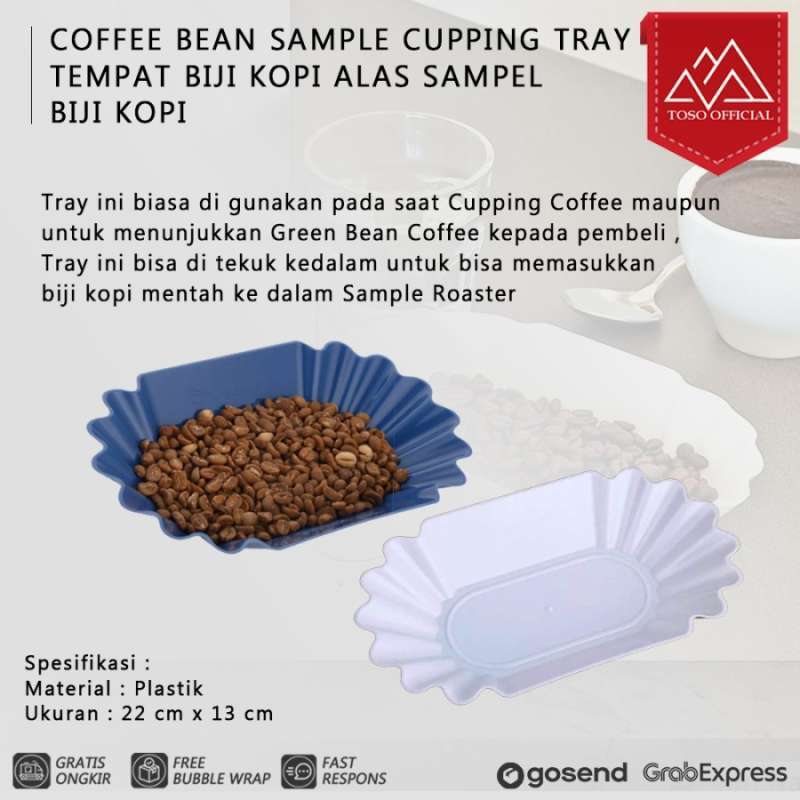 Jual COFFEE BEAN SAMPLE CUPPING TRAY TEMPAT BIJI KOPI ALAS SAMPEL BIJI ...