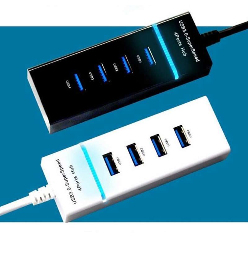 Jual High Speed 4 Ports Usb Hub 3.0 Adapter 5gbps For Laptop Pc / Notebook Di Seller Yogot ...