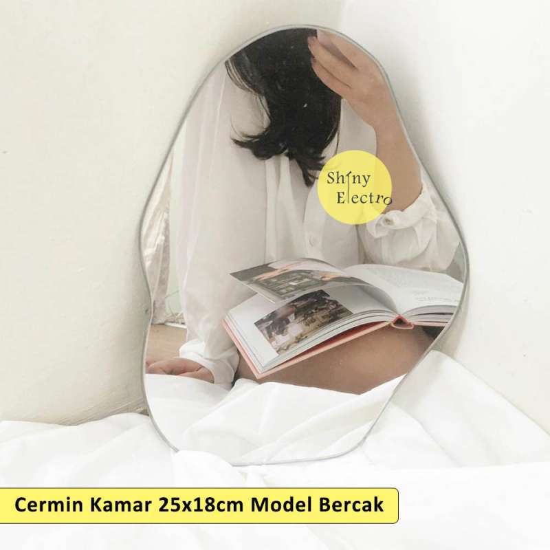 Promo Kaca Cermin 25x18 cm MRias Make Up Badan / Kamar Tidur / Ruang ...