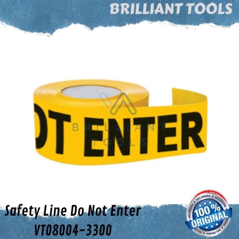 Jual Garis Pengaman DO NOT ENTER Caution - Safety Line Do Not Enter di ...