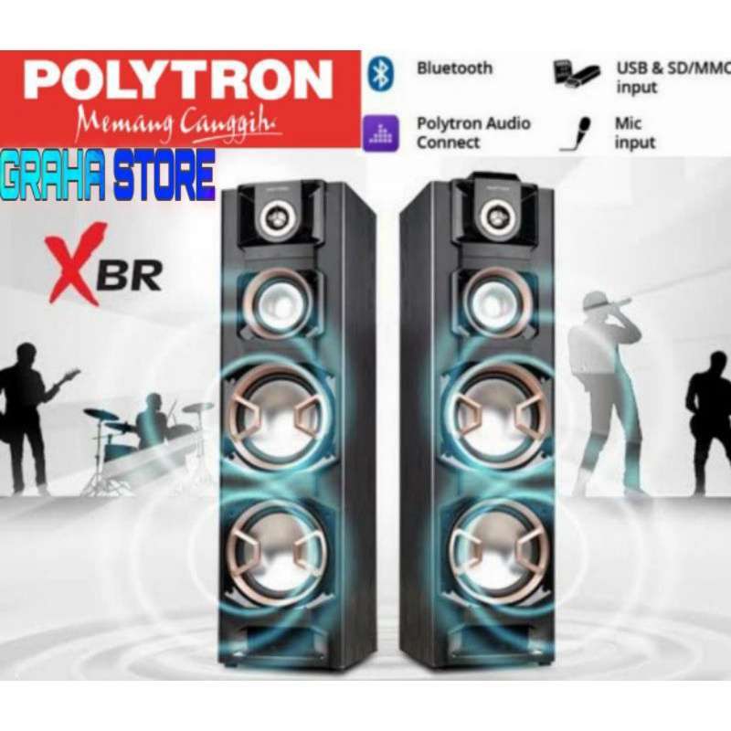 Jual SPEAKER POLYTRON PAS-8EF22 NEW 2022 BLUETOOTH di Seller GRAHA ...