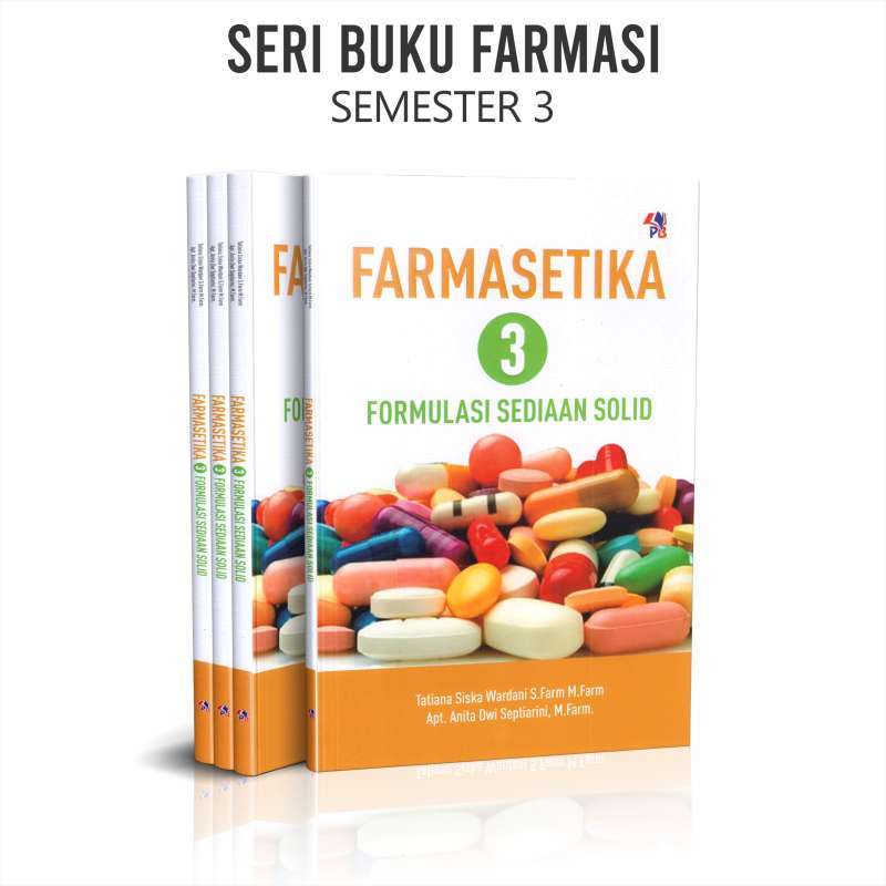 Jual Buku Farmasi Semester 3 : Farmasi Fisika 2 / Farmakologi 2 ...