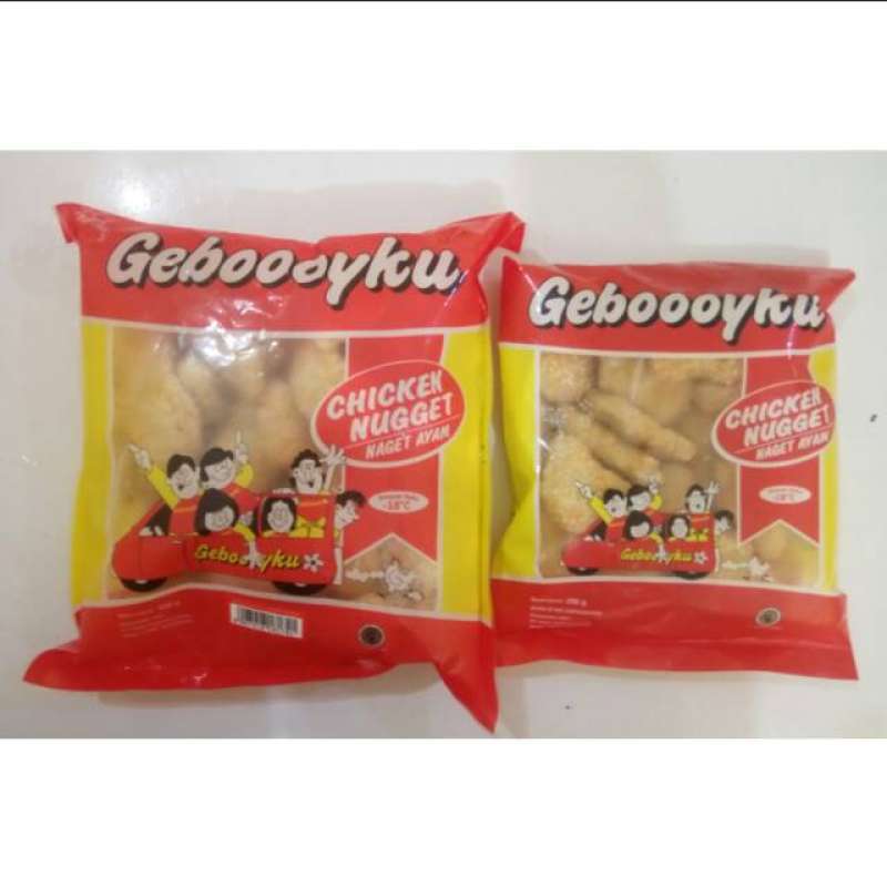 Jual GEBOYKU Nugget [250 g] di Seller Rumah Beku - Ciroyom, Kota ...