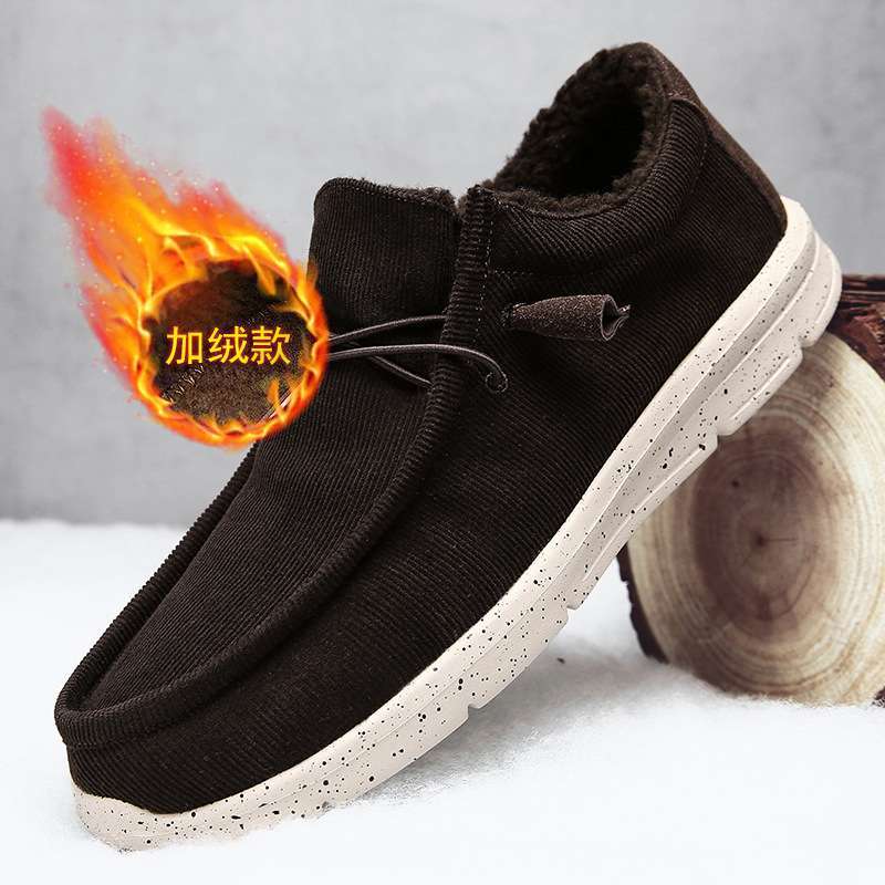 Jual Sepatu Kain Ukuran Besar Sepatu Pria Sepatu Kanvas Kaki Gemuk ...