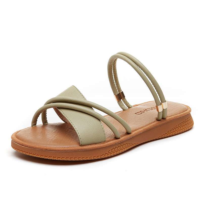 Jual Sandal Wanita Model Baru Selebgram Sandal Dua Pakai Kasual Sol ...