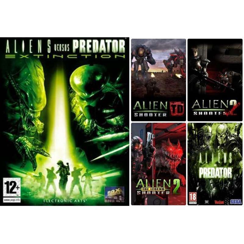 Jual Alien Game Paket Lengkap Semua Seri Untuk Pc Laptop - Vs Predator ...