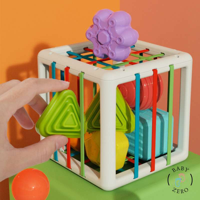 Promo Sorting Box / Fancy Cube / Busy Box / Mainan Edukasi Bayi - Baby ...