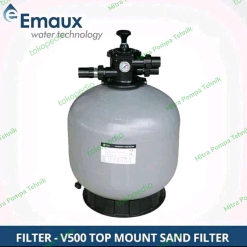 Jual Pompa Air Kolam Renang 1 Hp + Sand Filter Emauxv350 Paket Kolam Di ...