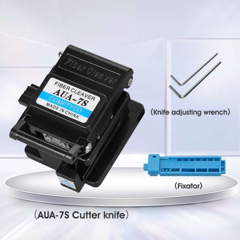 Jual New Alat Serat Optik Tipe D FTTH Dengan Cleaver AUA-7S 10km VFL ...