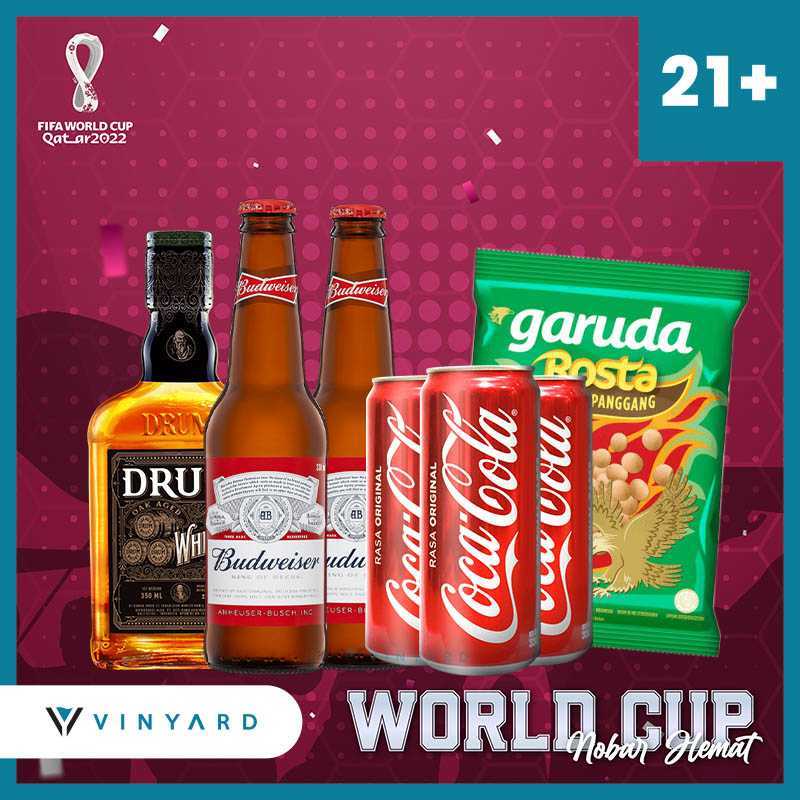 Jual Paket Nobar Hemat 1 ( Drum, Budweiser, Coca Cola, Kacang ) di ...