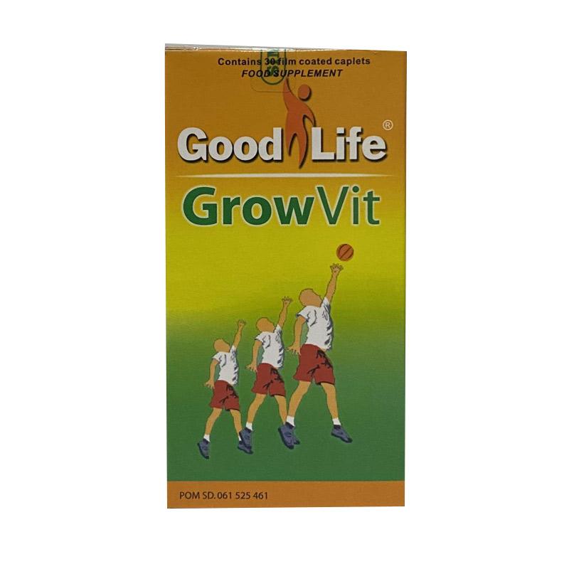 Jual Good Life Growvit Suplemen Kesehatan [30 Kapsul/Botol] di Seller ...