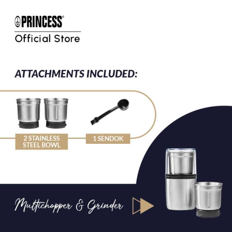 Jual Princess Multi Chopper & Grinder / Pencacah dan Penggiling ...