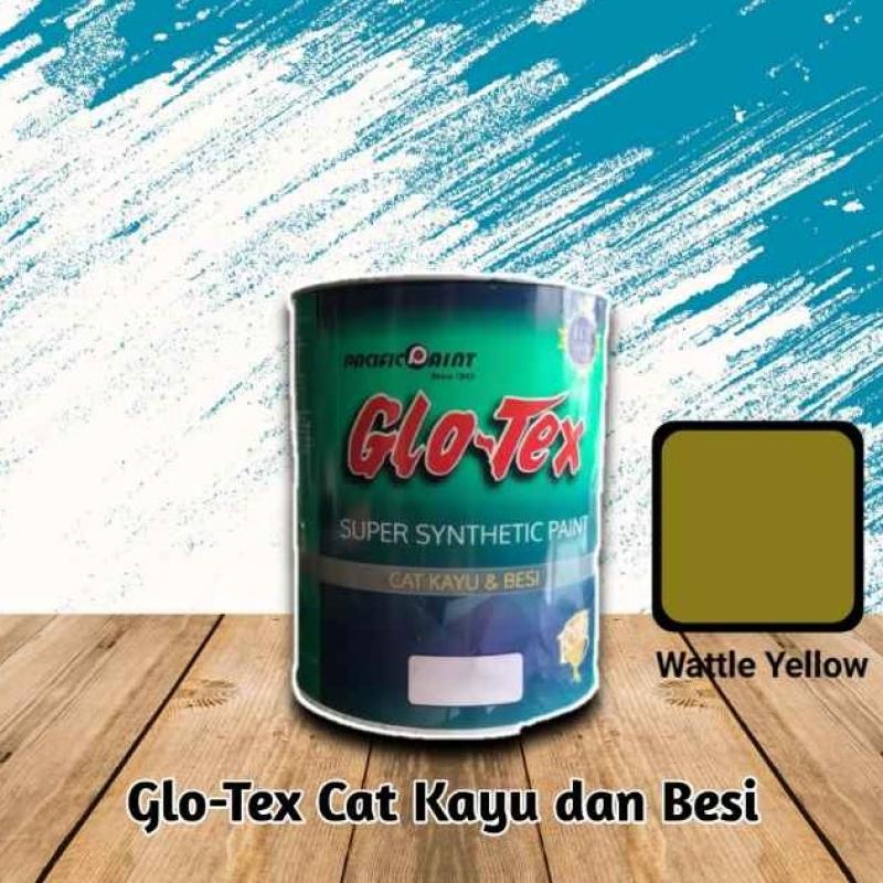 Jual Cat GLO-TEX Super SYNTHETIC PAINT Cat Kayu dan Besi 0,9liter di ...
