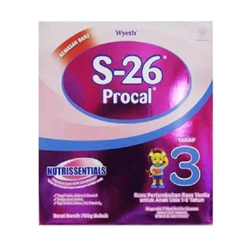 Jual S26 Procal Tahap 3 Susu Formula [700 g/ Kemasan Box] di Seller ...