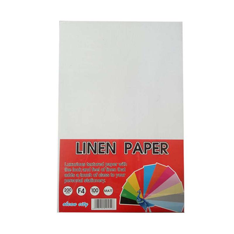 Jual Kertas Linen Folio [100 lembar/ 200 gsm] di Seller PRIMASAKTI ATK ...
