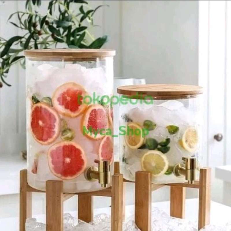 Jual Dispenser Minum Kaca Dengan Stand Di Seller Myca Shop - Sadu, Kab ...